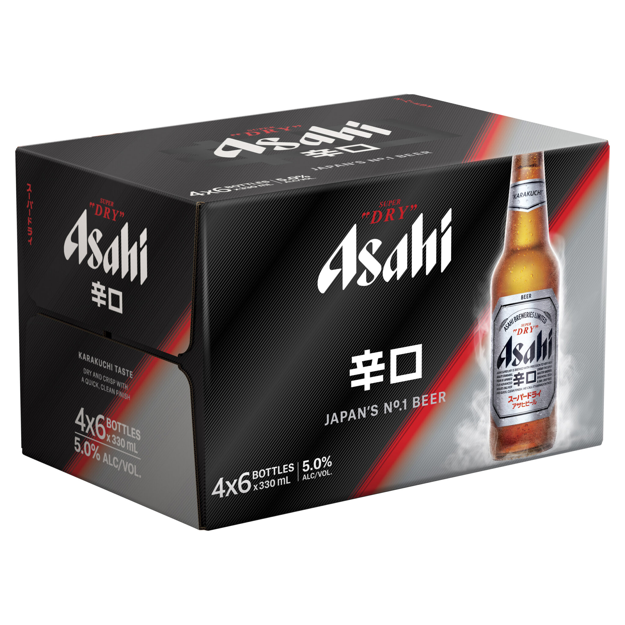 ASAHI SUPER DRY ZERO 330ML CTN/24 – Liquor Traders Australia