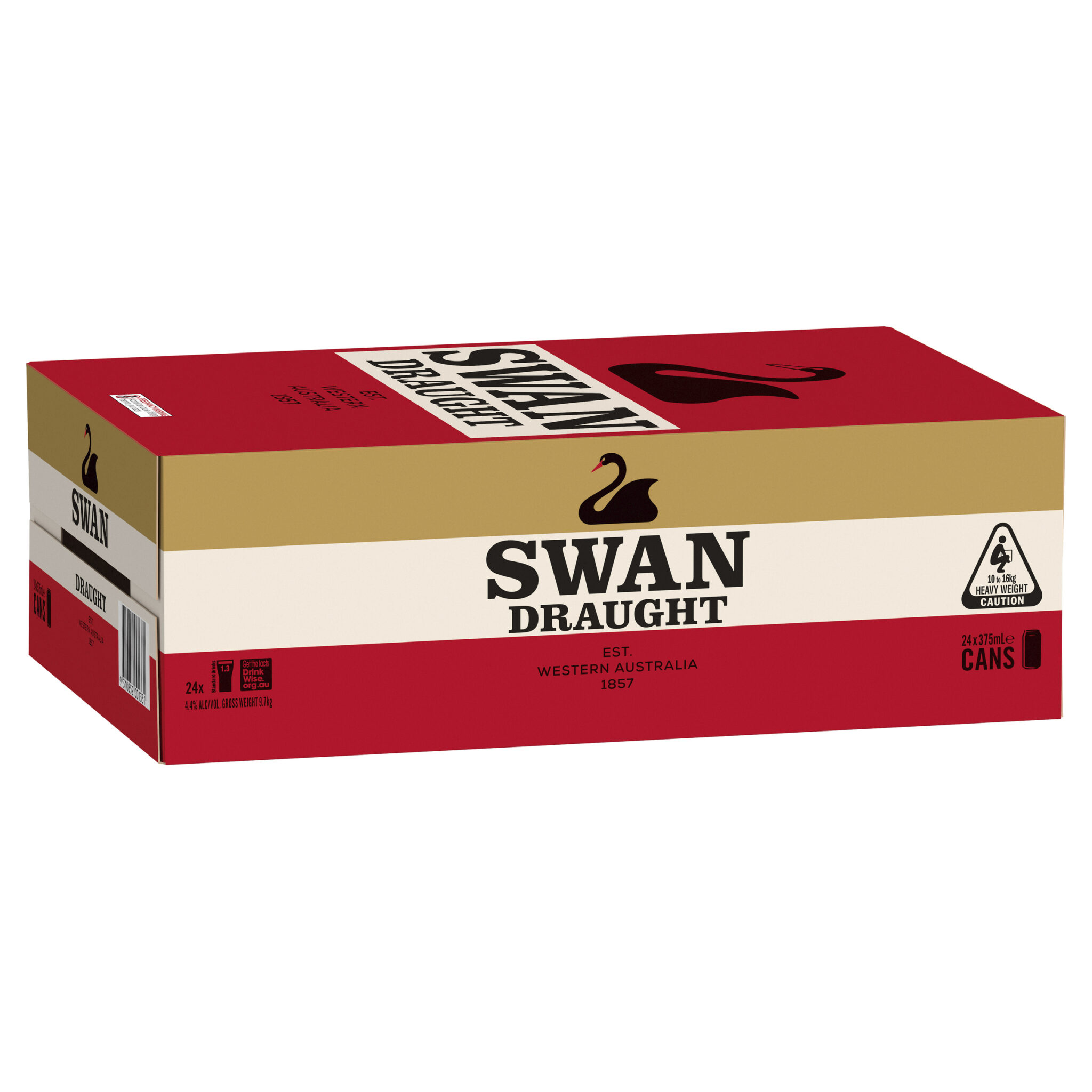 SWAN DRAUGHT CANS 24 X 375ML – Liquor Traders Australia