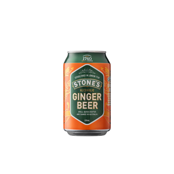 STONES GINGER BEER CANS 330ML CTN – Liquor Traders Australia